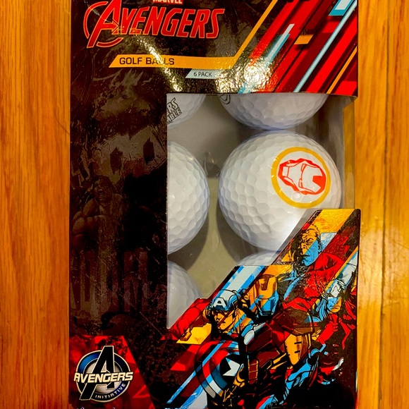 Marvel | Other | Marvel Avengers Limited Edition Set Golf Balls 6 ...